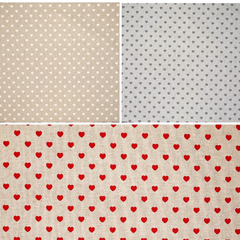 Flowing Swirly Curly Twin Scroll Cotton Rich Linen Look Upholstery ...