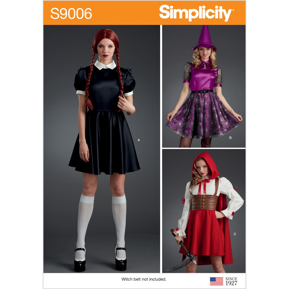 Simplicity Sewing Pattern 3723 Womens Historical Costume Pilgrim