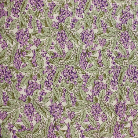 100% Cotton Poplin Fabric Merry Berries Christmas Xmas Berry Fruit Food ...