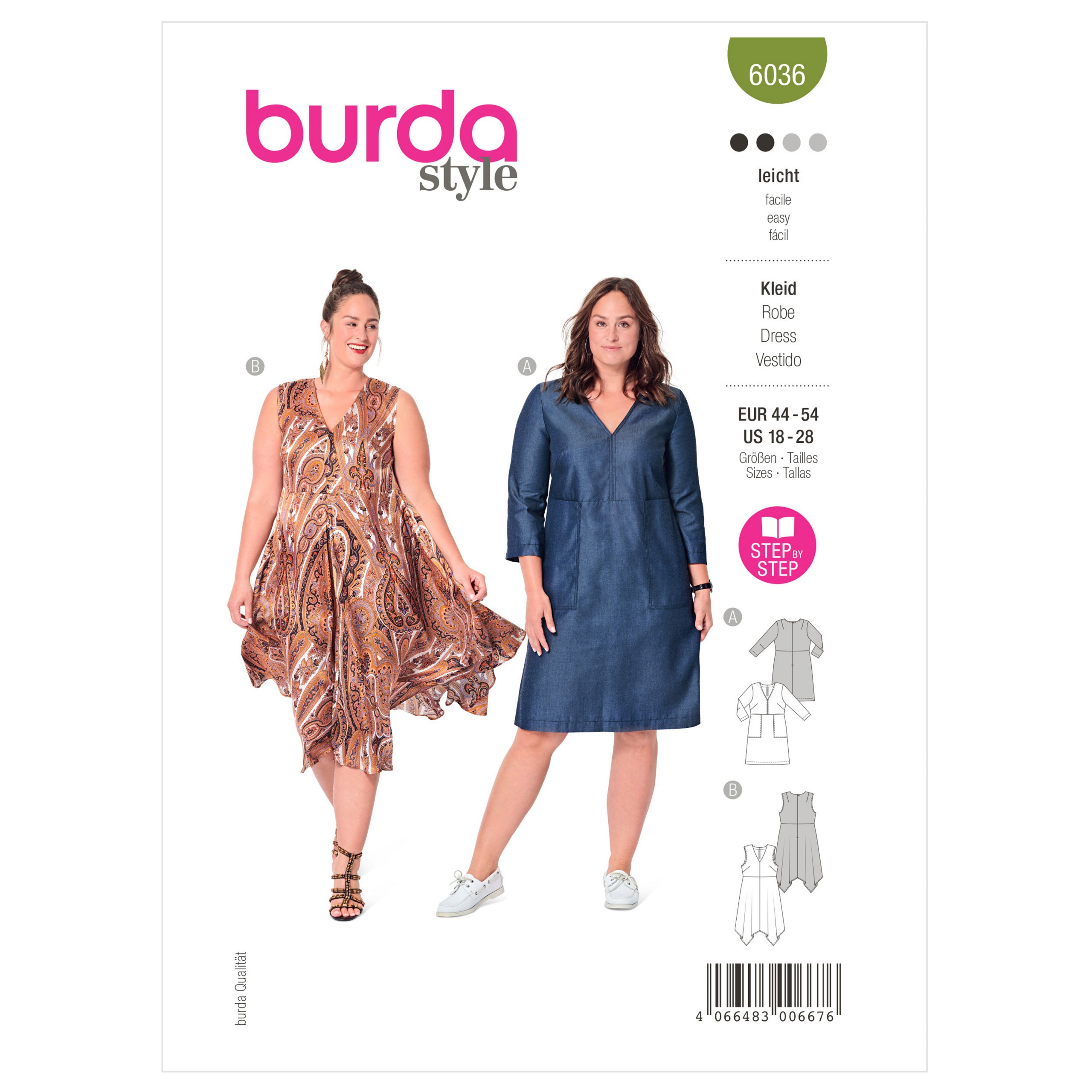 Burda Sewing Pattern 6035 Misses' Summer Gaucho Trousers or Culottes
