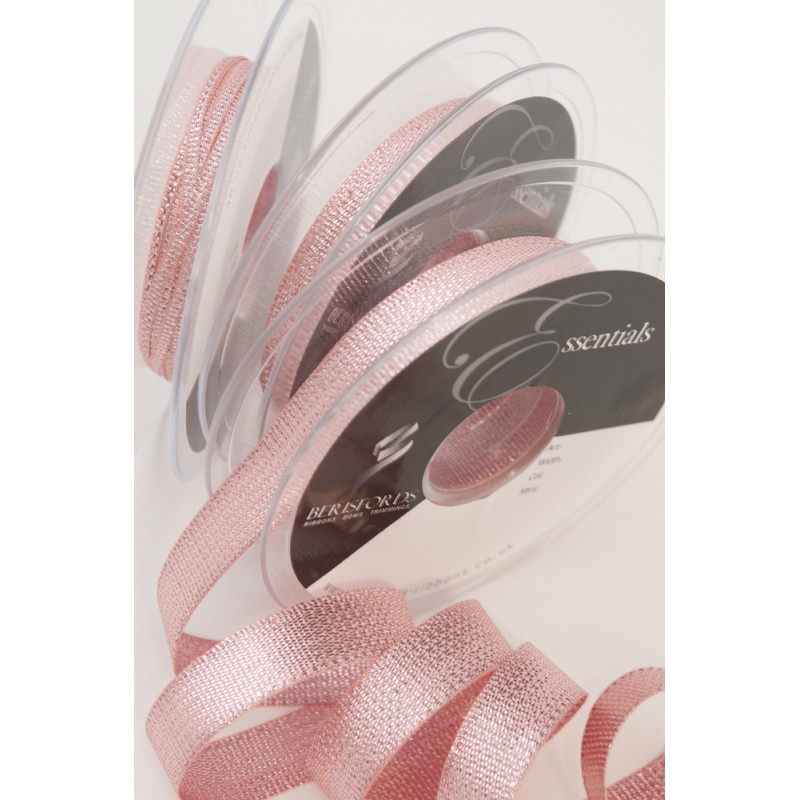 Berisfords 3mm Textured Metallic Ribbon Polyester Craft