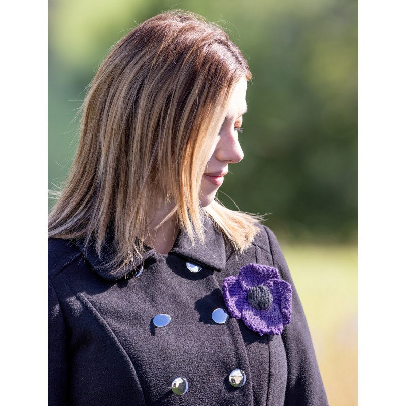 Knitting Pattern James C Brett JB836 Poppy Remembrance Top Value DK Pattern