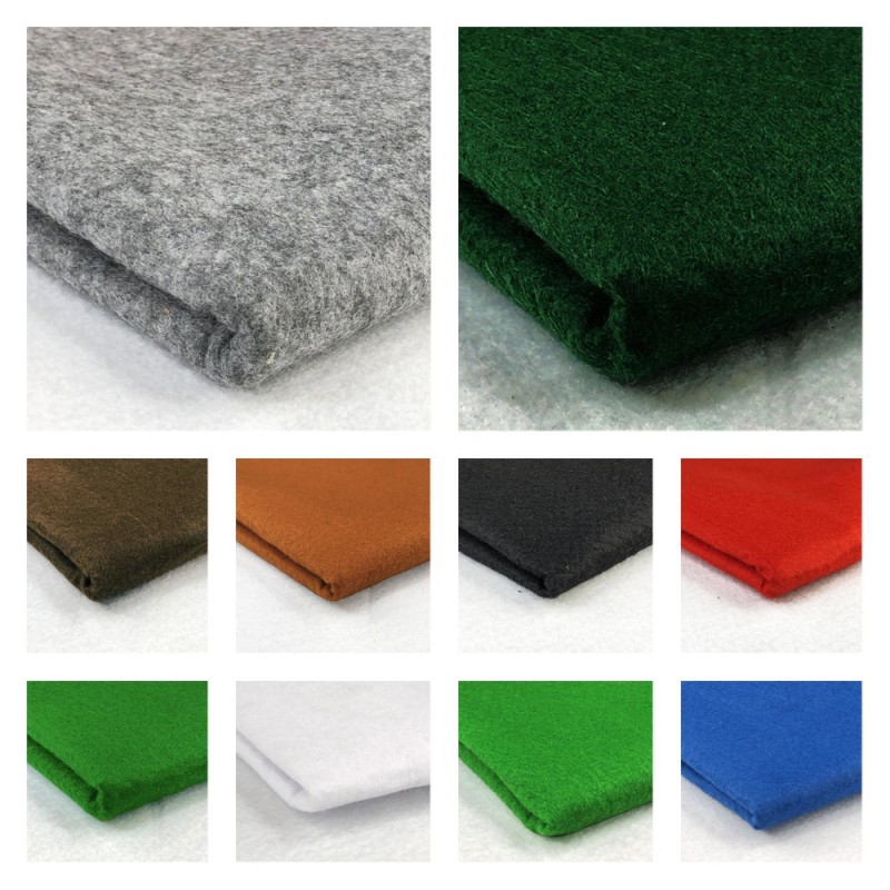 3mm Felt Fabric Material 91cm Wide Polyester Thick Crafty