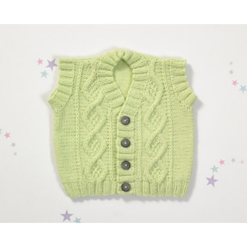 Wendy Wools Knitting Pattern PP014 Baby Cardigan Hat & Booties in Peter ...