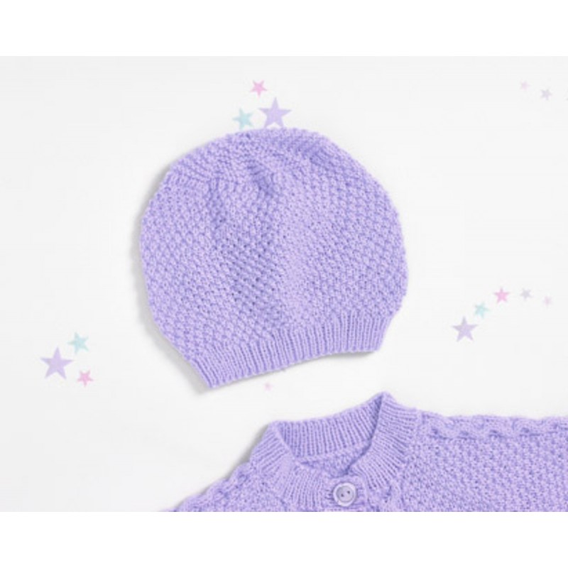 Wendy Wools Knitting Pattern PP026 Baby Cardigan Blanket & Hat in Peter ...