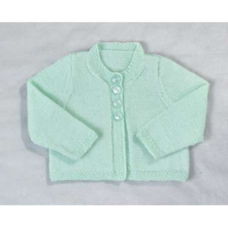 Wendy Wools Knitting Pattern PP033 Baby Cardigans Knitted in Peter Pan 4Ply
