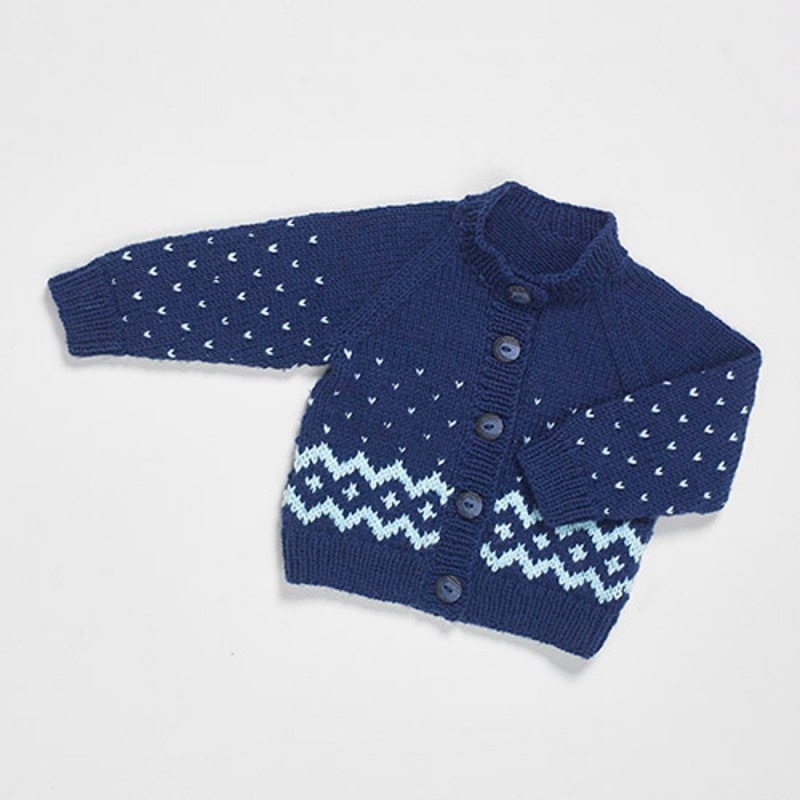 Wendy Wools Knitting Pattern PP019 Baby Heart Cardigan & Hat in Peter ...