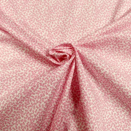 Polycotton Fabric Ditsy Mini Flower Flowers Floral Garden Pear Street