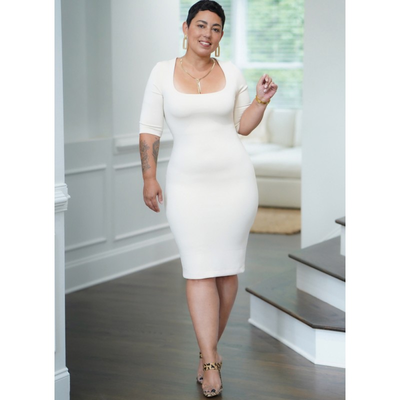 Simplicity Sewing Pattern S9701 Misses' Knit Dress Two Lengths by Mimi ...