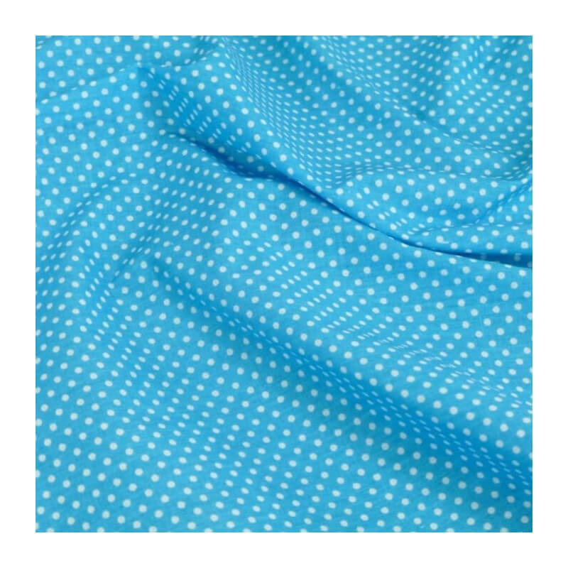 Polycotton Fabric 2mm Polka Dots Spots Dress Craft
