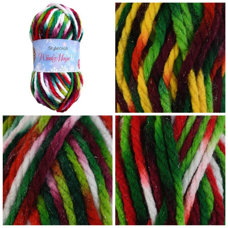 Stylecraft Winter Magic XL Super Chunky Knitting Yarn Craft Crochet ...