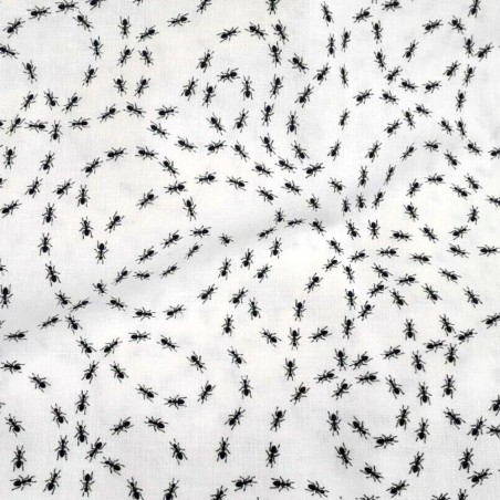100% Cotton Fabric Timeless Treasures Marching Ants Colony Insect