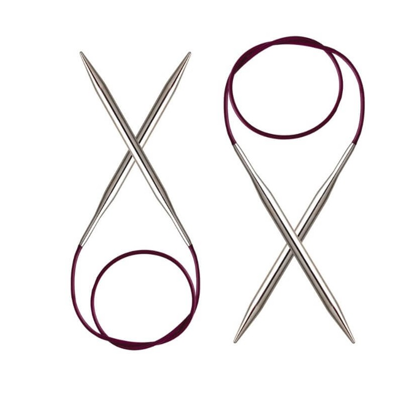 Knitpro 40cm Nova Metal Fixed Circular Knitting Needles