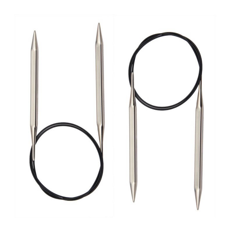 40cm Knitpro Nova Cubics Fixed Circular Knitting Needles 2.5mm - 8mm