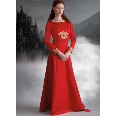 Simplicity Sewing Pattern S9812 Misses' Medieval-Style Dresses Costumes ...