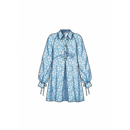 Simplicity Sewing Pattern S9744 Misses' Dresses Short or Long Sleeve ...