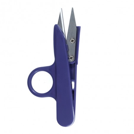Hemline Scissors H385 Thread Snips 12cm/4.75in Spring Loaded Easy Grip