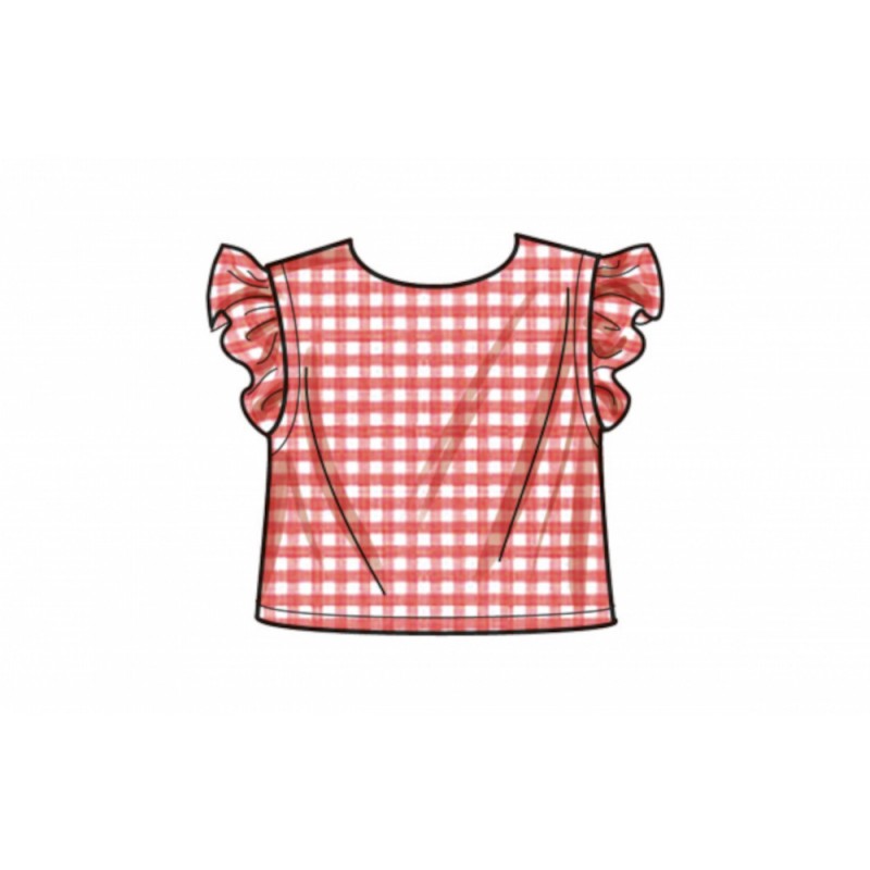 Simplicity Sewing Pattern S9761 Children's and Girls' Dress, Top and ...