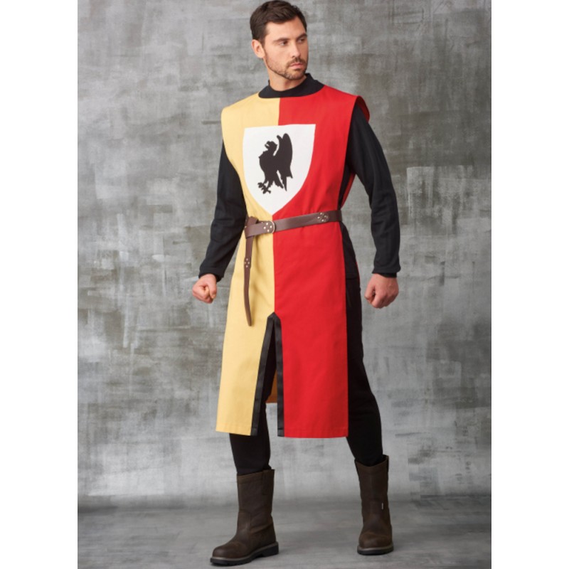 Simplicity Sewing Pattern S9775 Unisex Tabards, Capes and Heraldic Shields