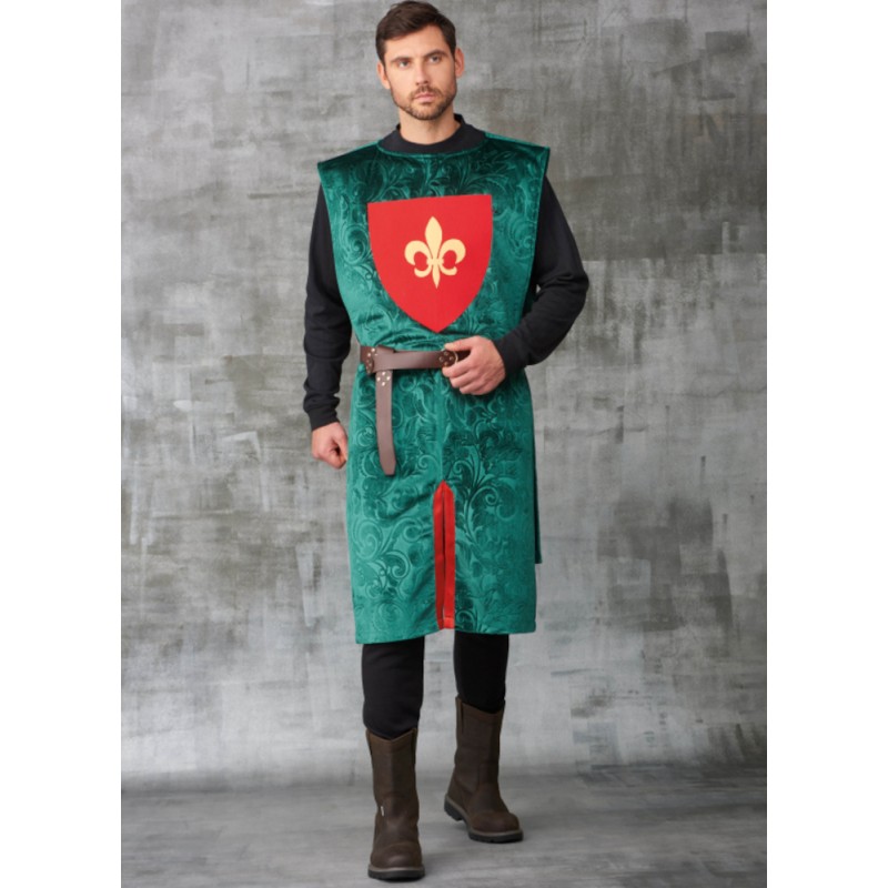 Simplicity Sewing Pattern S9775 Unisex Tabards, Capes and Heraldic Shields