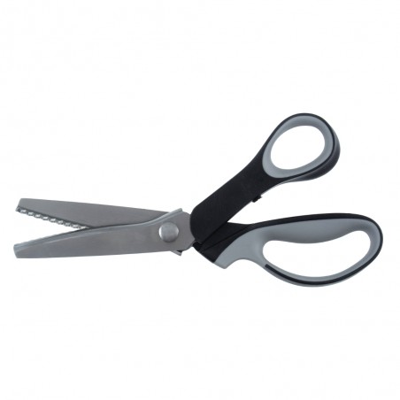 Milward Pinking Shears 24cm – Soft-grip Ergonomic Dressmaking Scissors