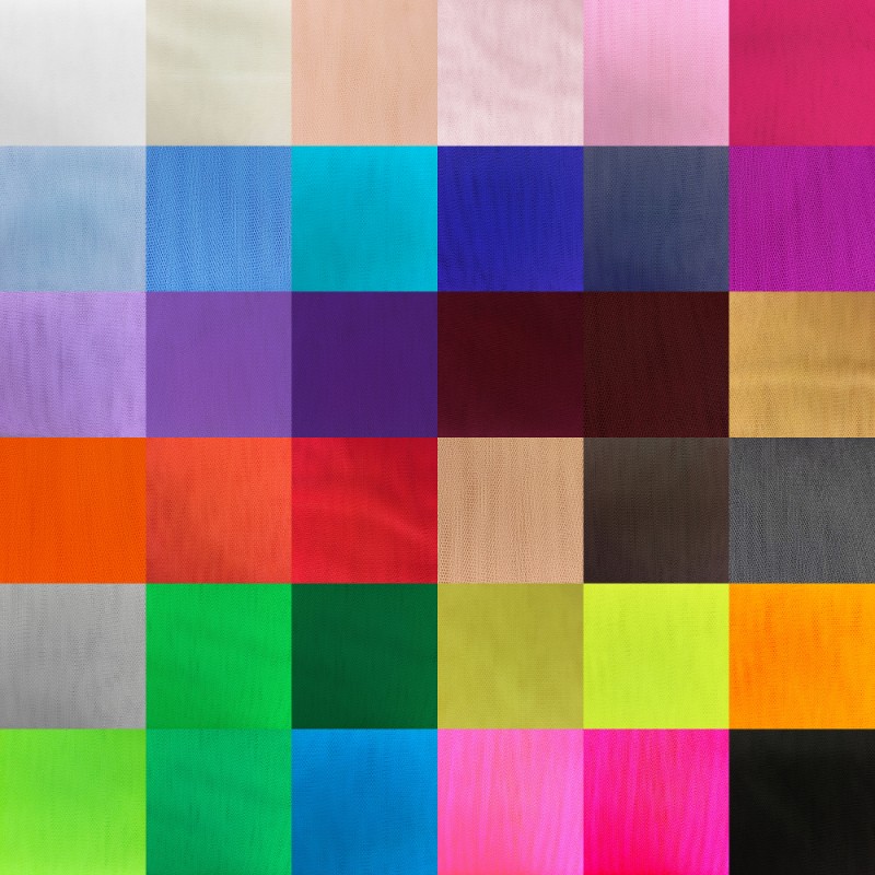 Dress Net Fabric Flame-Retardant Lightweight 100% Nylon Costumes ...