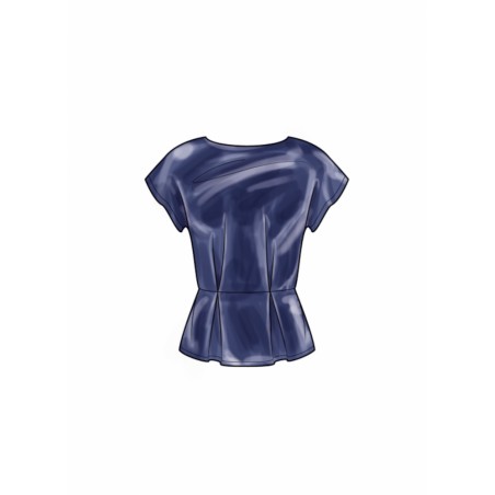 New Look Sewing Pattern N6753 Misses’ Easy To Sew Top With Sleeve ...