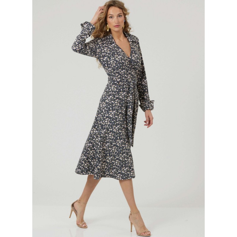 Vogue Patterns V2000 Misses’ Vintage 70s DVF Wrap Dress by Diane von ...