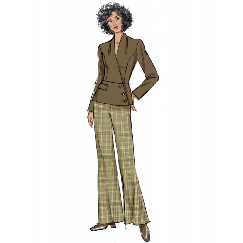 Butterick Sewing Pattern B6915 Misses’ Classic Two-Piece Jacket ...
