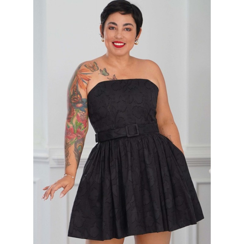 Simplicity Sewing Pattern S9917 Misses’ Dresses and Belt by Mimi G Style