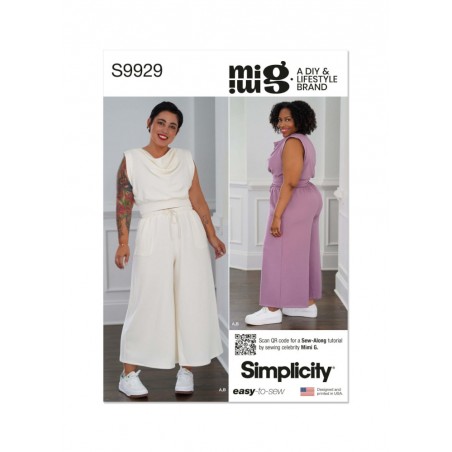 Simplicity Sewing Pattern S9929 Misses’ and Women’s Lounge Set by Mimi ...