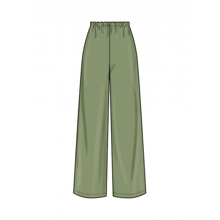 New Look Sewing Pattern N6781 Misses’ Loose-Fitting Top and Elasticated ...