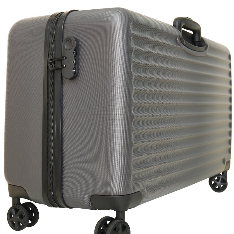 Sewing Machine Trolley Bag Large Storage Metallic Silver Sew Easy