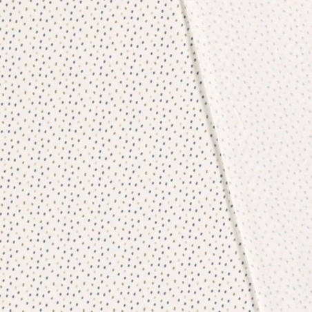 Cotton Jersey Fabric Stretchy Dressmaking Dots Scattered Spotty Dot ...