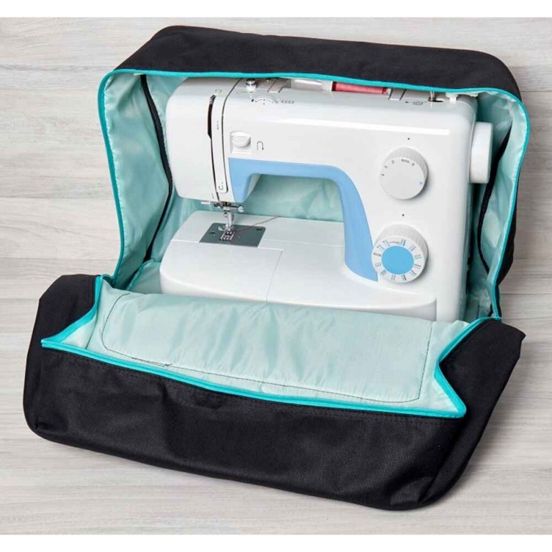 Sewing Machine Bag – Black & Turquoise | Storage and Transport Case
