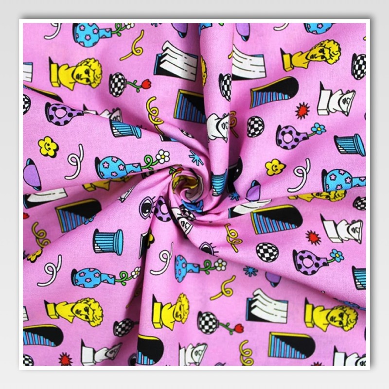 Little Johnny Digital Cotton Graphic Story Fabric – 100% Cotton Fun ...