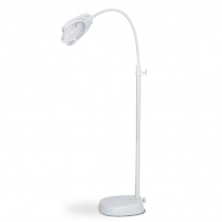 PURElite Tri-Spectrum Rechargeable Magnifying Lamp – Floor, Table, Desk Use
