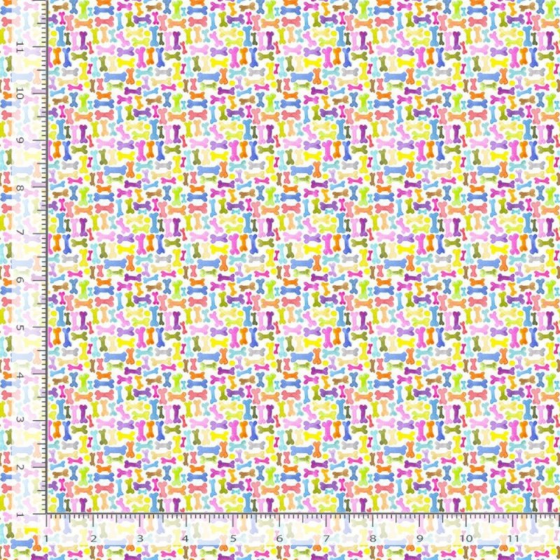 100% Cotton Digital Fabric | Dear Stella | Big Dog Walk Lazy Bones ...