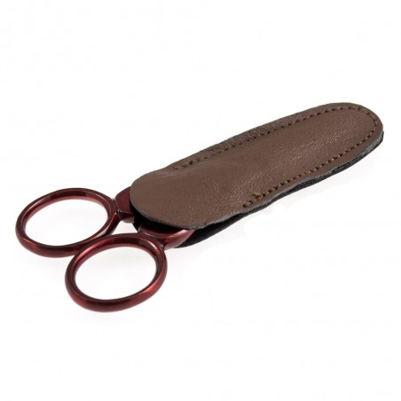 Hemline Victorian Style Red Embroidery Scissors – 9.6cm (3.75in)