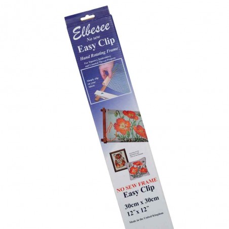 Elbesee Easy Frame 12in x 12in No Sew Rotating Tapestry Frame