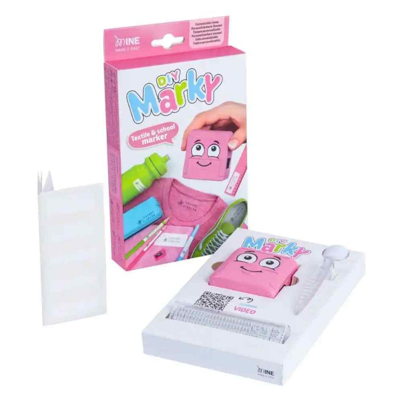 DIY Marky Textile & School Marker – Custom Stamp, Labels & Tape