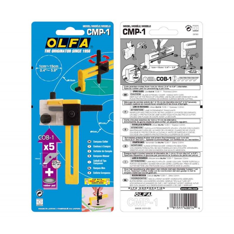 Olfa CMP-1 Circle Cutter – Precision Tool for Craft and Model Making