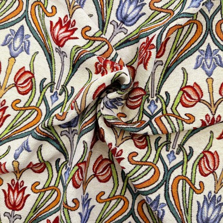 Tapestry Fabric Art Nouveau Upholstery Furniture 140cm Wide