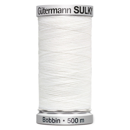 Gutermann Sulky Bobbin Thread 500m Polyester Machine Embroidery Thread ...
