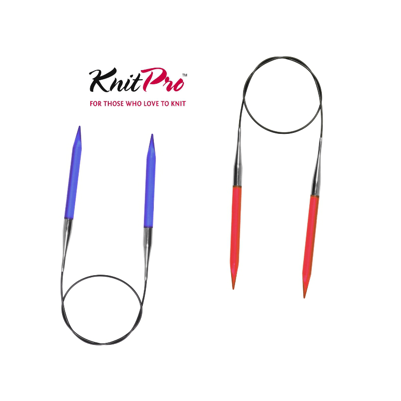 100cm Knitpro Trendz Fixed Circular Knitting Needles 3.5mm - 12mm