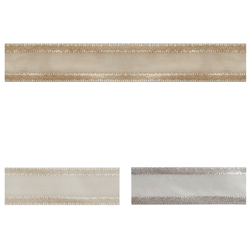 Celebrate Ribbon Satin Edge Nylon Organza Split 38mm x 4m Craft