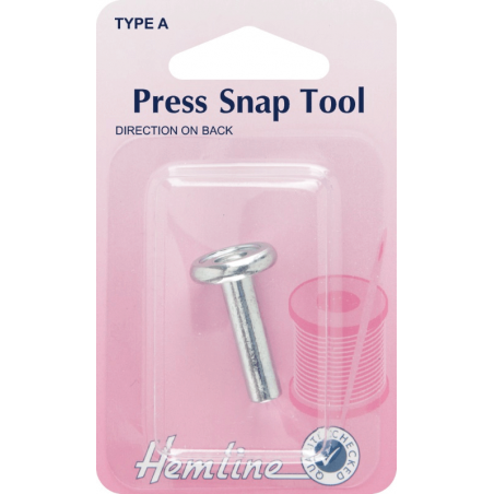 Hemline Fashion Snap Tool Press Snap