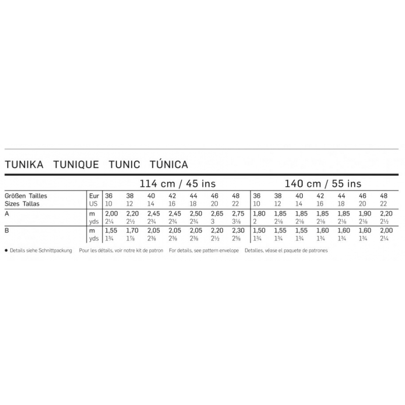 Misses Tunic or Blouse in Two Lengths Burda Sewing Pattern 6683