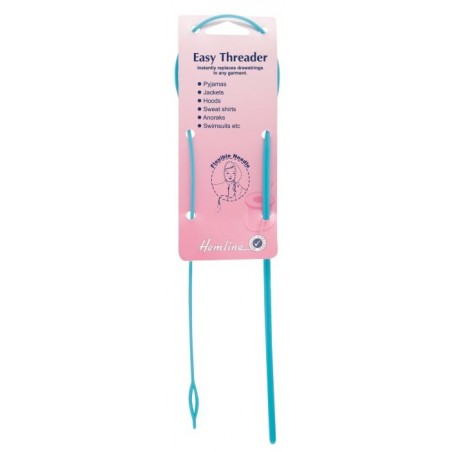 Hemline Easy Threader For Drawstring Hoods, Pyjamas Etc.