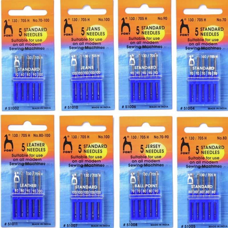 Pony Sewing Machine Needles Full Selection